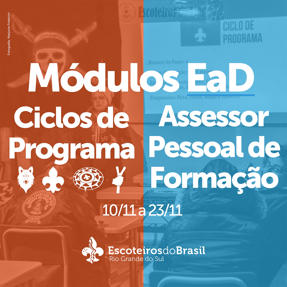 Módulos EaD de Ciclo de Programa e de Assessor Pessoal de Formação ... Módulos EaD de Ciclo de Programa e de Assessor Pessoal de Formação ...