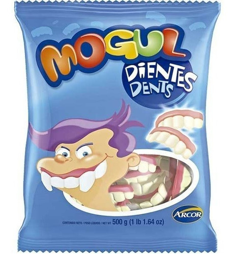 Monkey-Gomitas Mogul Dientes 50g x 10u | Red101