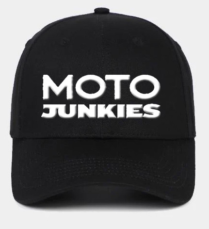 MOTO Junkies 3d embroidered Baseball Cap | Moto Junkies