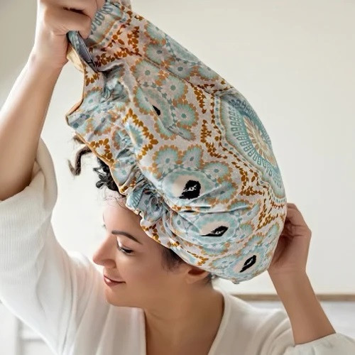 Bounce Curl Bonnet – Satin Sleep Cap for Curly Hair | This Little Curl