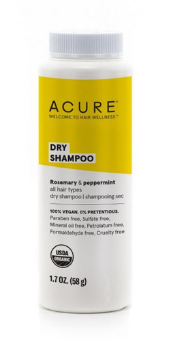 Acure Dry Shampoo for all types | This Little Curl