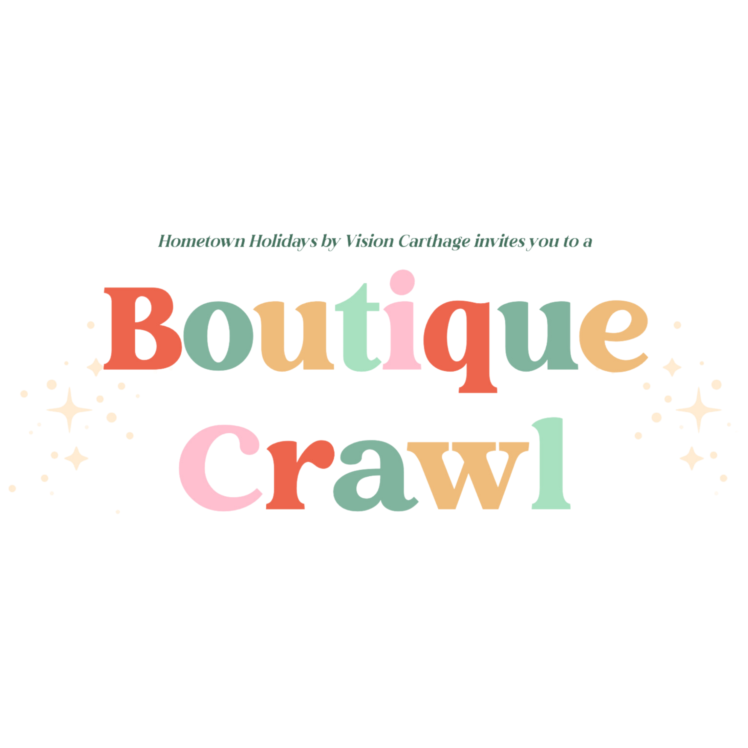 Shopping Crawl | Hometown Holidays by Vision Carthage