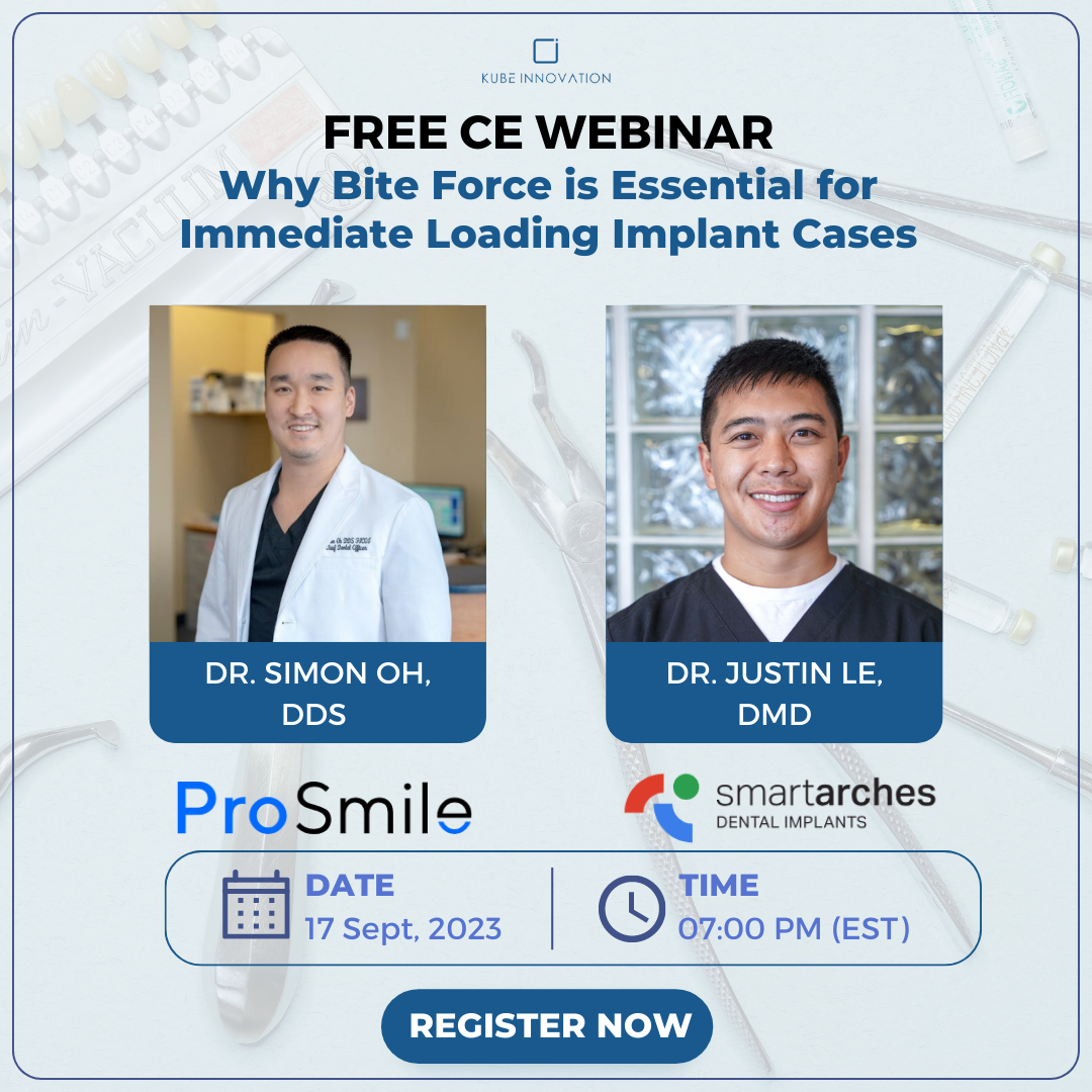 Free CE Webinar: How Bite Force Is Essential for Immediate Loading Implant Cases -Dr. Simon Oh ...