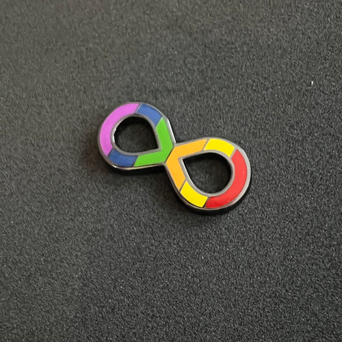 Autism Spectrum Pride Infinity Pin | PROUT's Pride Shop