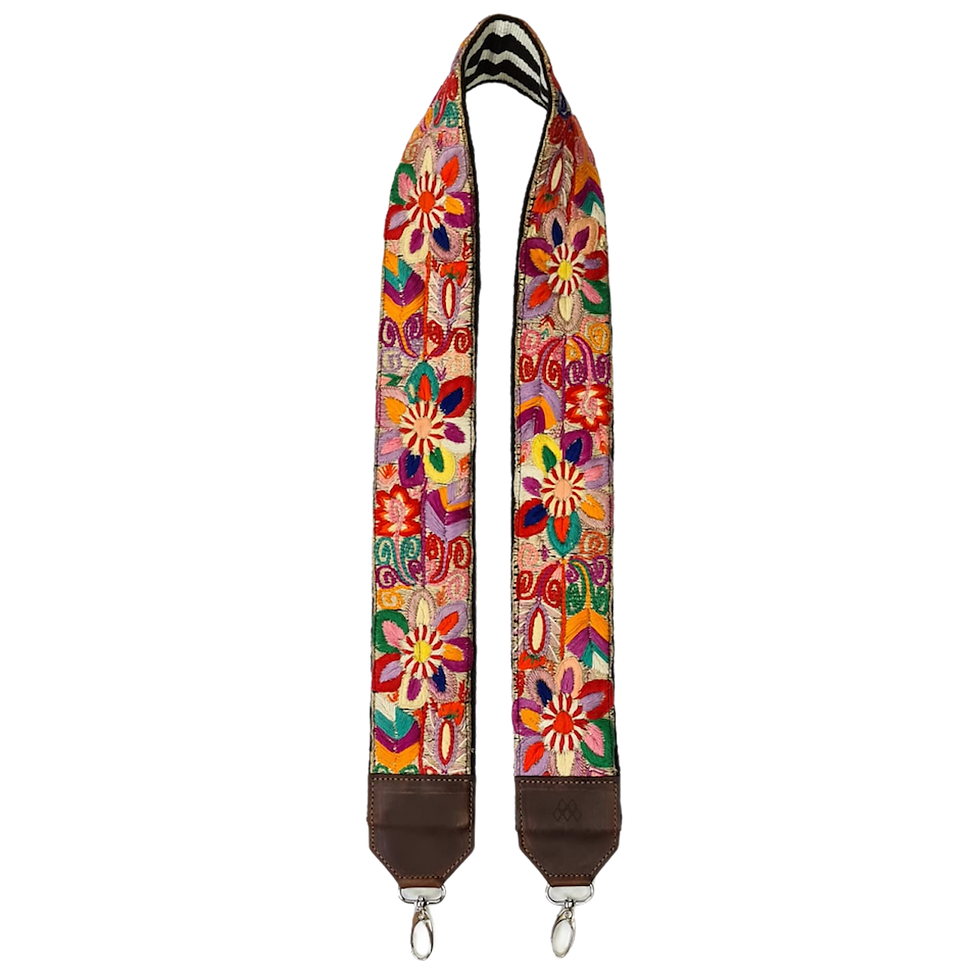EMBROIDERED STRAPS | Makario's Artesanos