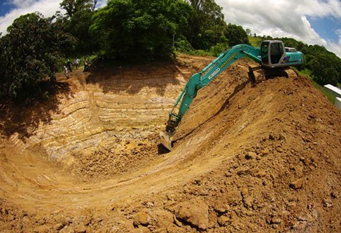 How to Build a Dam with an Excavator