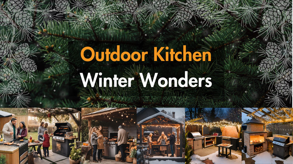 OUTDOOR KITCHENS: GET WINTER READY 🧑‍🍳 | AOS Kitchens
