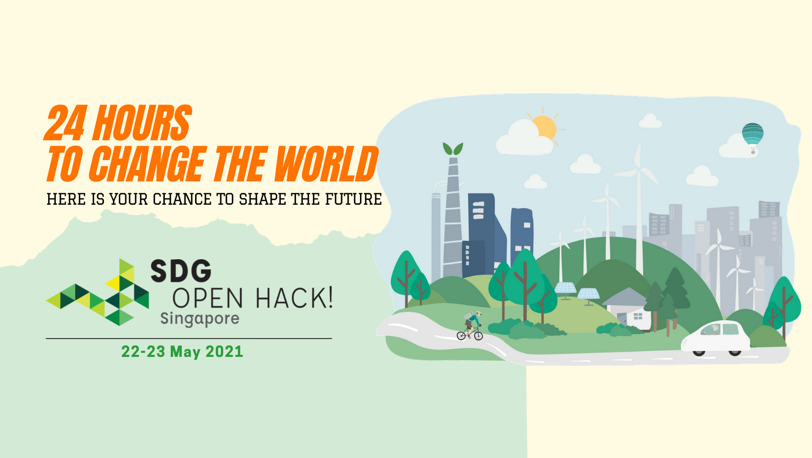 SDG Open Hack Singapore 2021 | Registration