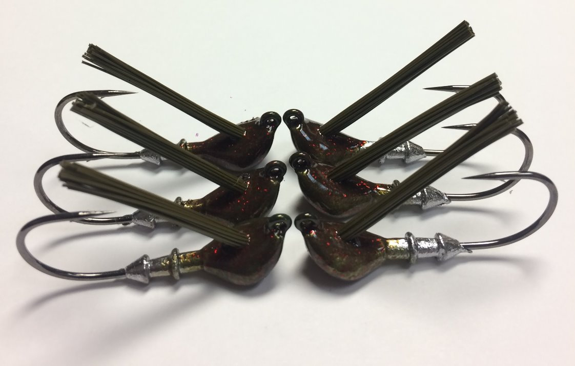 GAMAKATSU OWNER Arky Head Jigs - 6 Pack | Champion Jigs