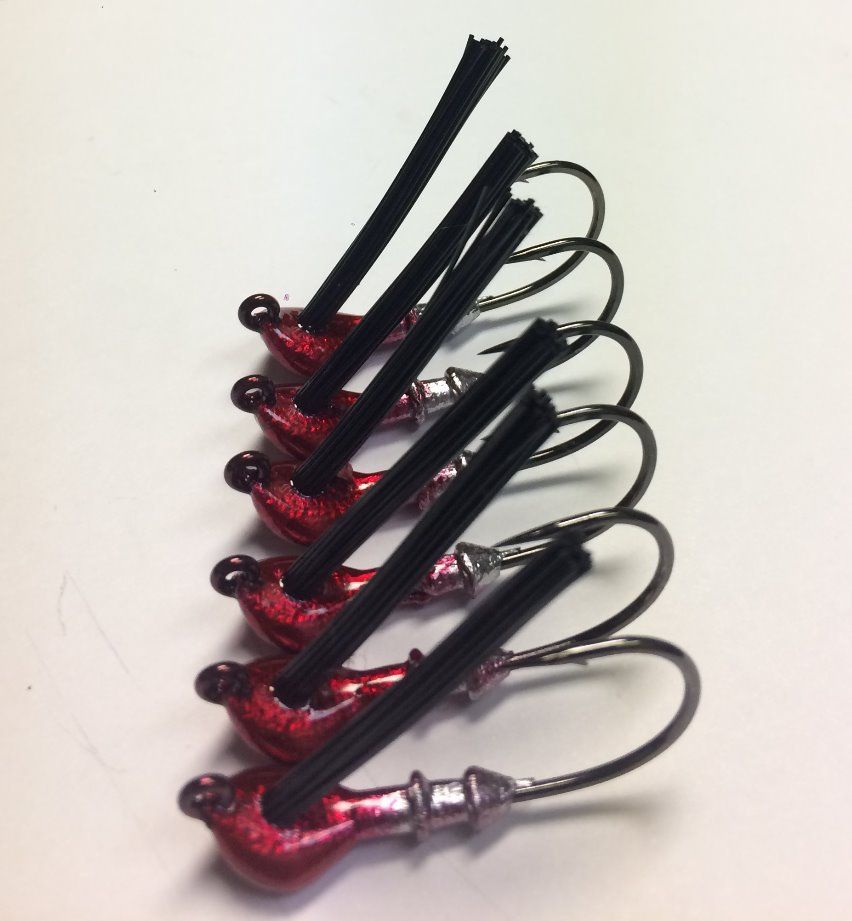 GAMAKATSU OWNER Arky Head Jigs - 6 Pack | Champion Jigs