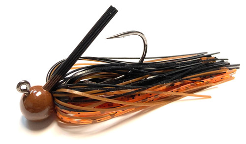 GAMAKATSU Black and Orange Ball Head Jig | Champion Jigs