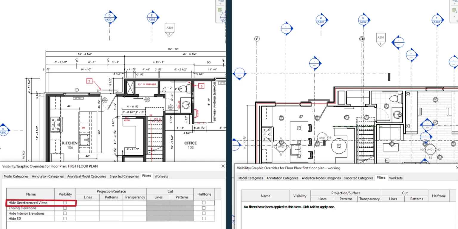 HOW TO REVEAL HIDDEN ELEMENTS IN REVIT