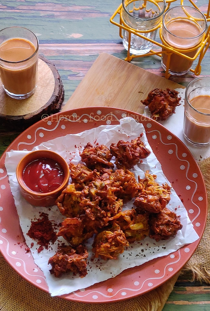 CRISPY ONION BHAJI/ KANDA BHAJI/ KHEKDA BHAJI