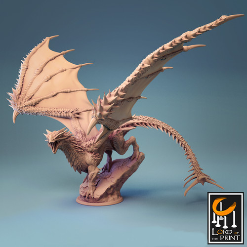 Young Adult red dragon | Alchemy 3D Prints