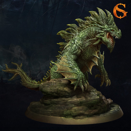 Aquatic Dragon | Alchemy 3D Prints