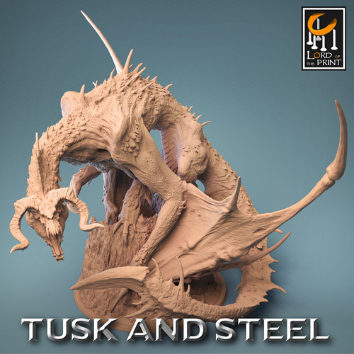 Legendary Black Dragon | Alchemy 3D Prints