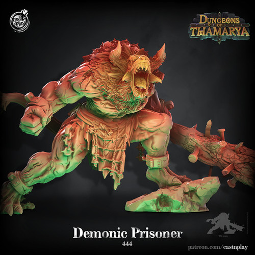 Chained Demon | Alchemy 3D Prints