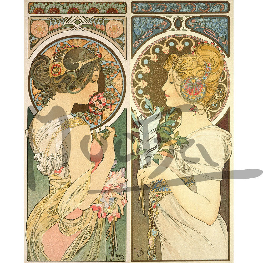 Alphonse Mucha's Primrose and Feather Now Available