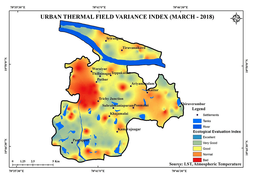 Chronological Episode1.1: - The Hotspot zones of Trichy based on LST ...