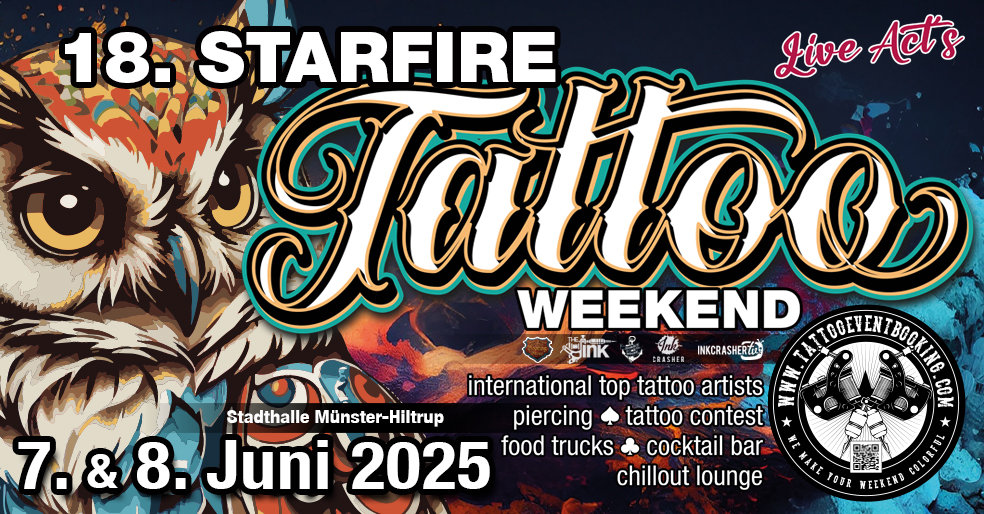 18.Starfire Tattoo Weekend | Tattooeventbooking