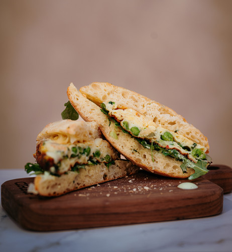 Feta & Spinach Frittata Sandwich | Rustica