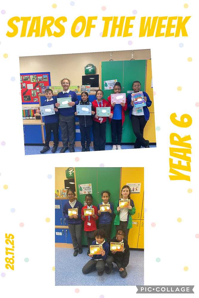 Year 6 - Stars of the Week