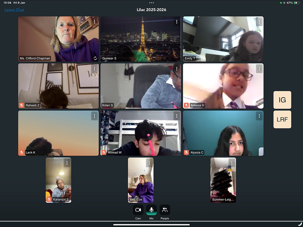 Lilac Class Online Learning