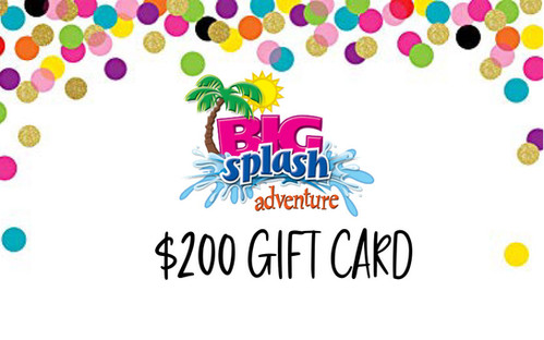 $200 Gift Card | bigsplashadventure