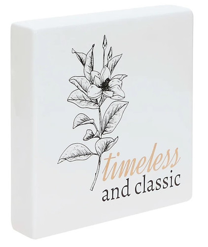 Decorative Block Sign | Lavish Interiors