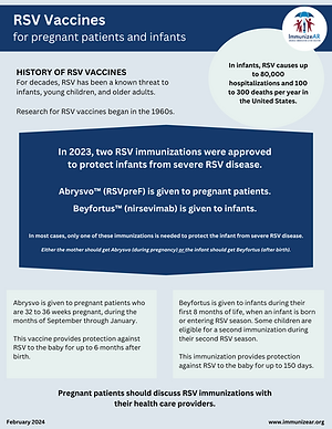 RSV Vaccine Resources | Arkansas Immunization Action Coalition | Little ...