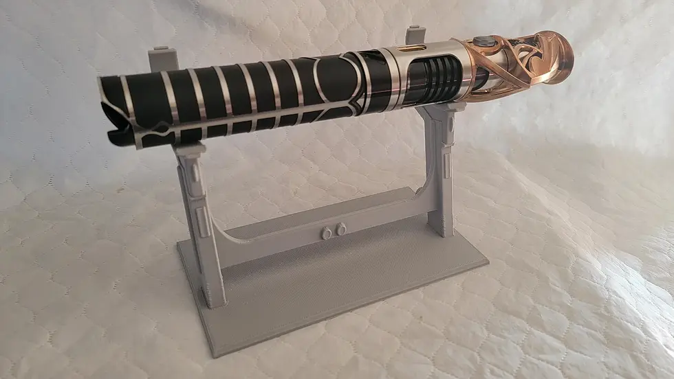 Dagan Gera Light Saber Stand STL file DOWNLOAD | Mountain Sabers - Li