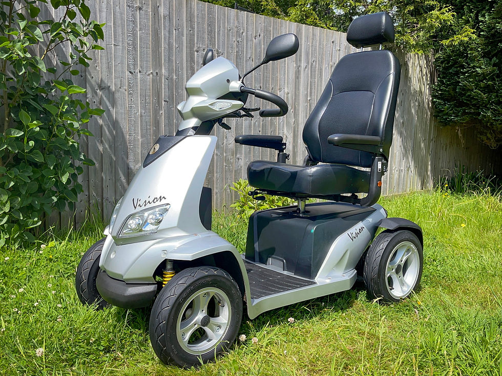 Rascal Vision 8mph All Terrain Mobility Scooter - RRP £3999 | Revival ...