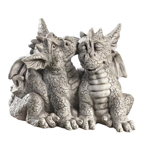 Dragons In Love Garden Statue | mysite