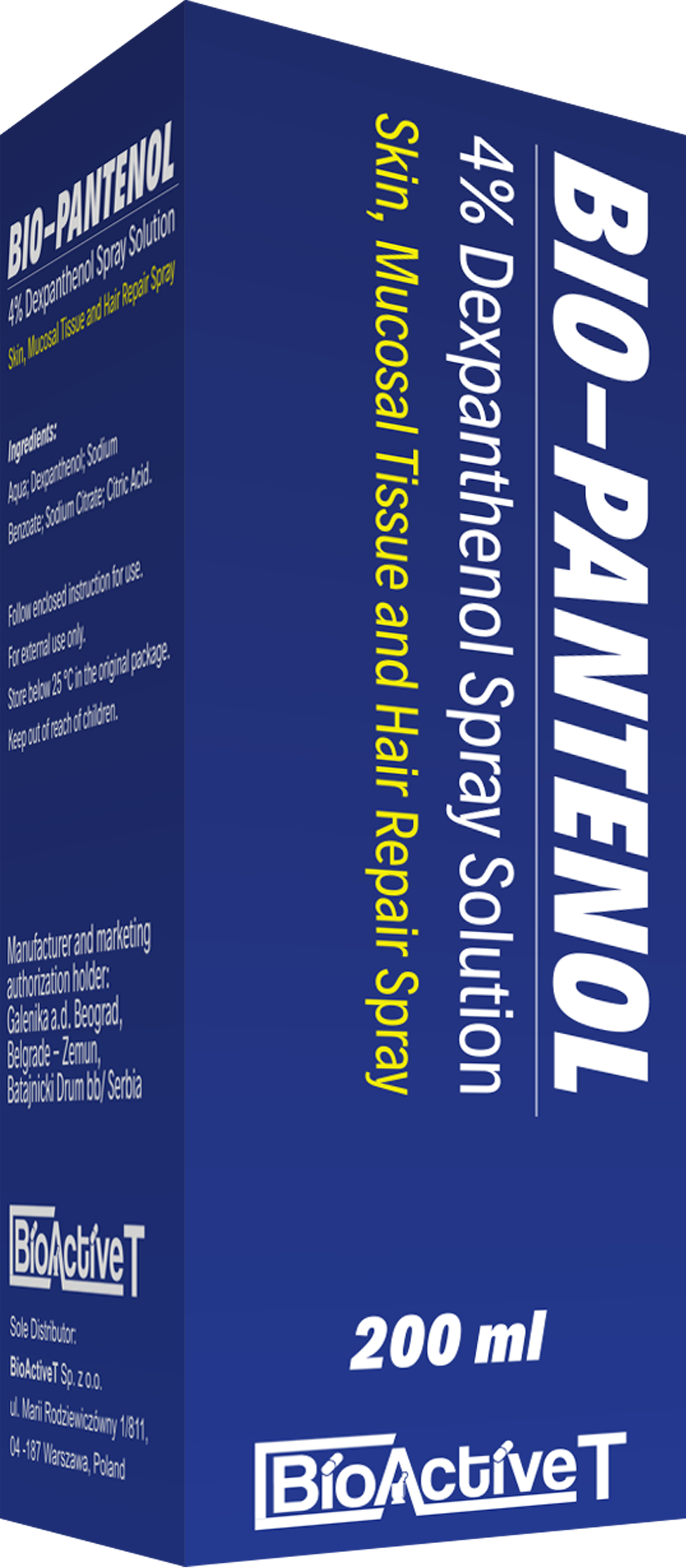Bio-Pantenol, Spray