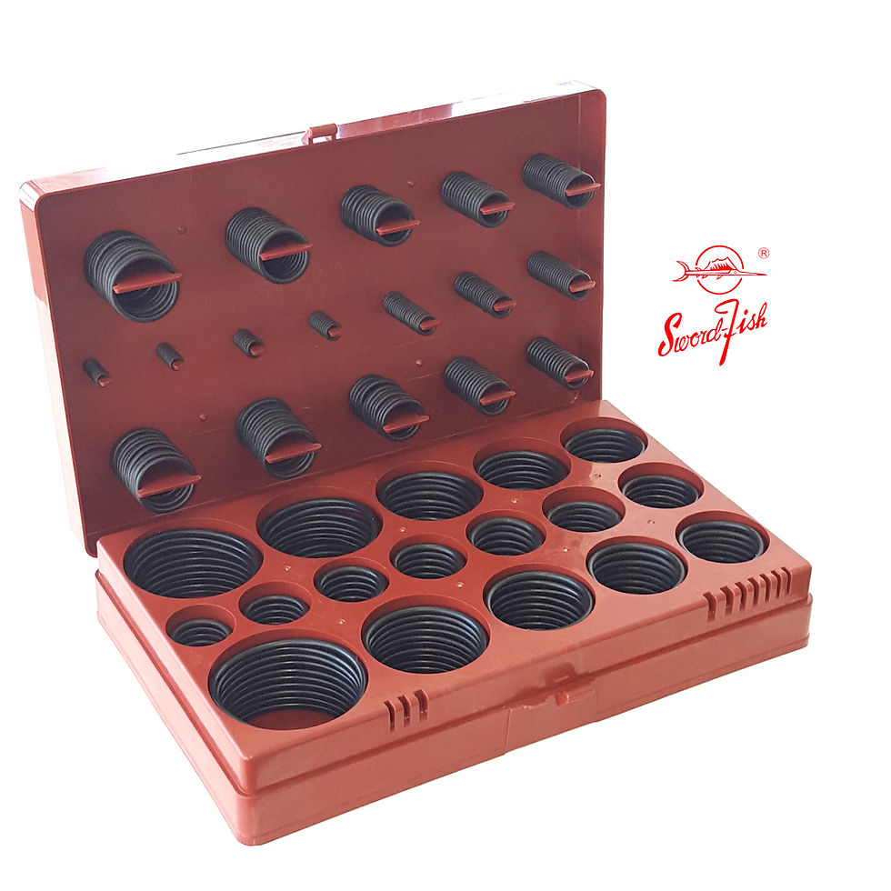 Swordfish 00180 - 407pc SAE Rubber O-Ring Assortment | swordfish-tools