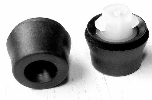 SWORDFISH 60738-25pc Rear Door Rubber Bumper for Toyota 90541-09124 ...