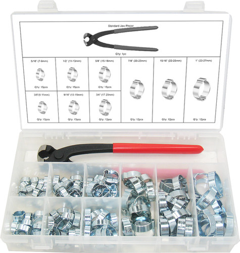 Swordfish 30310-2 Ear Hose Clamp and Standard Jaw Pincer Assortment ...