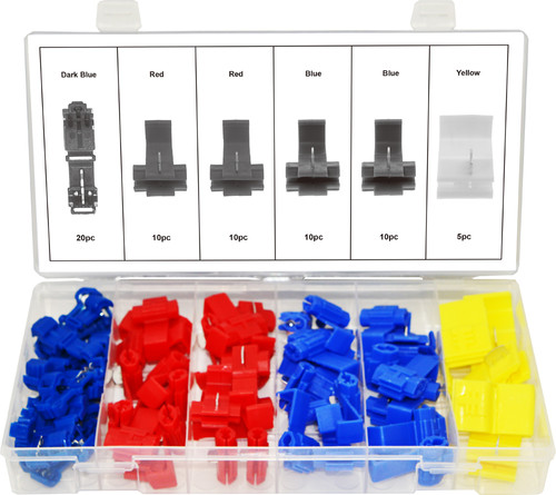 Swordfish 71310 - 65pc T-Tap Quick Wire Splice Assortment | swordfish-tools