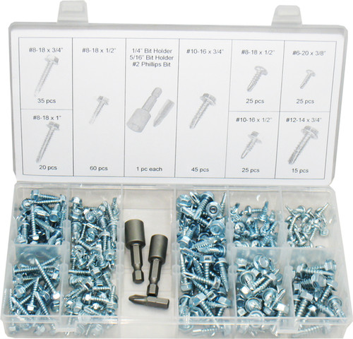Swordfish 32360 - 253pc Self Drill and Tap Screw Assortment | swordfish ...