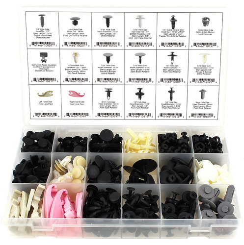 Swordfish 60690-400pc Ford Retainer Clip Assortment | swordfish-tools