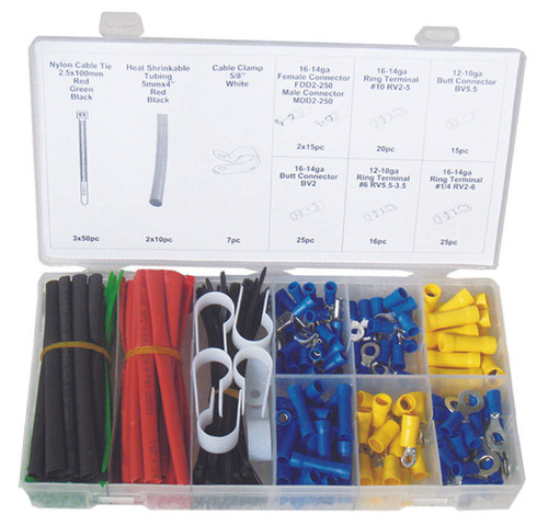 Swordfish 71280 - 308pc Electrical Connector Assortment | swordfish-tools