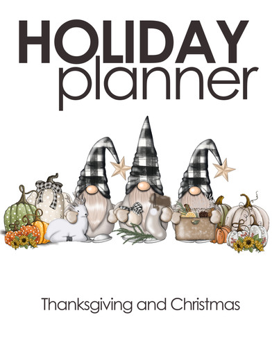 DIGITAL DOWNLOAD for the 155 PAGE Holiday Planner | Build Your Binder