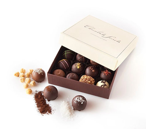 16 Piece Handmade Truffle Collection | Chocolate Secrets