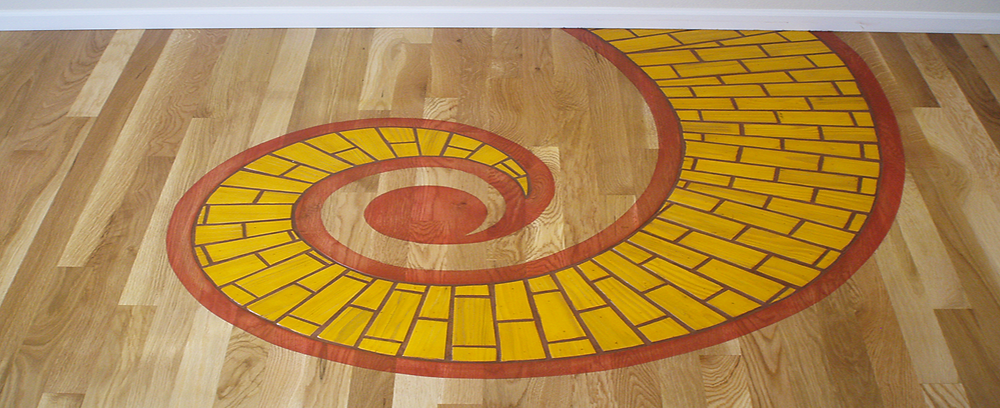 The Yellow Brick Road Floor