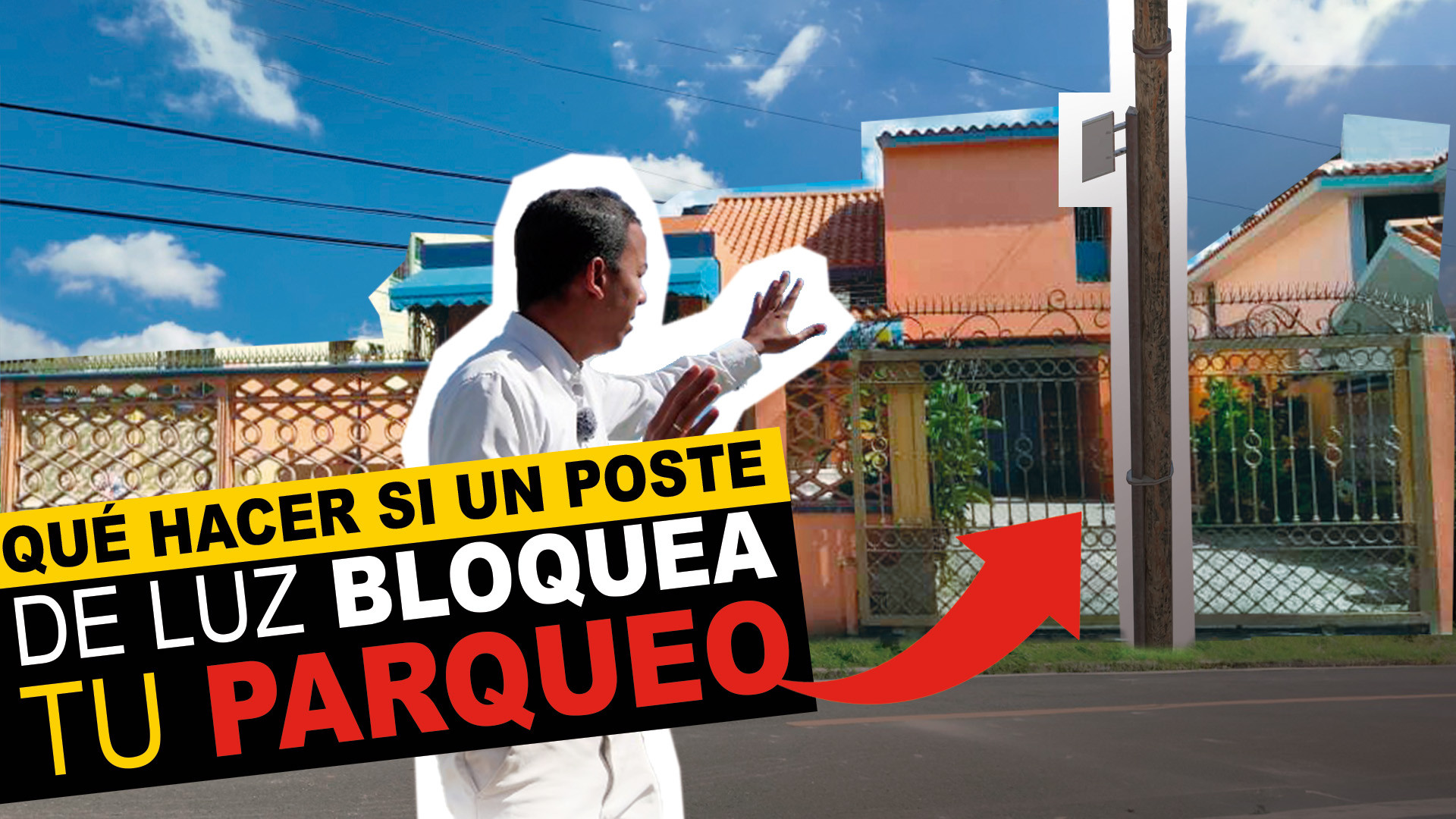 ¿Qué Hacer si un Poste de Luz Bloquea tu Parqueo? https://static ...
