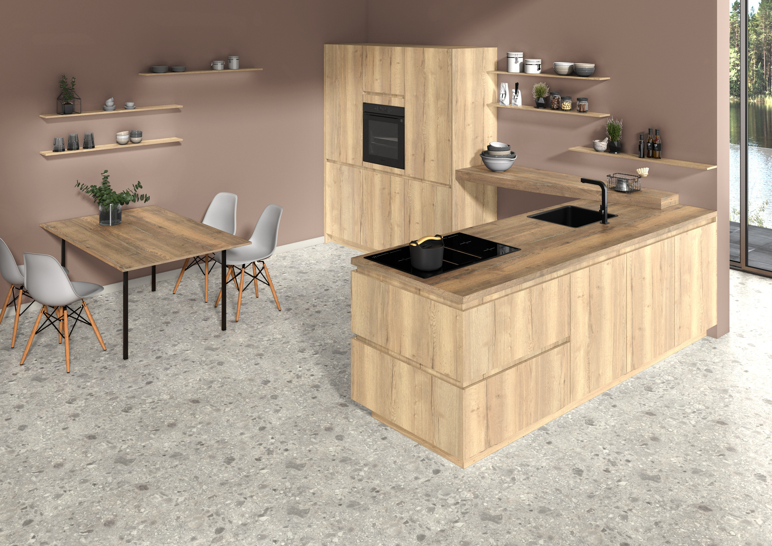 NATURAL HALIFAX OAK | Turin Components