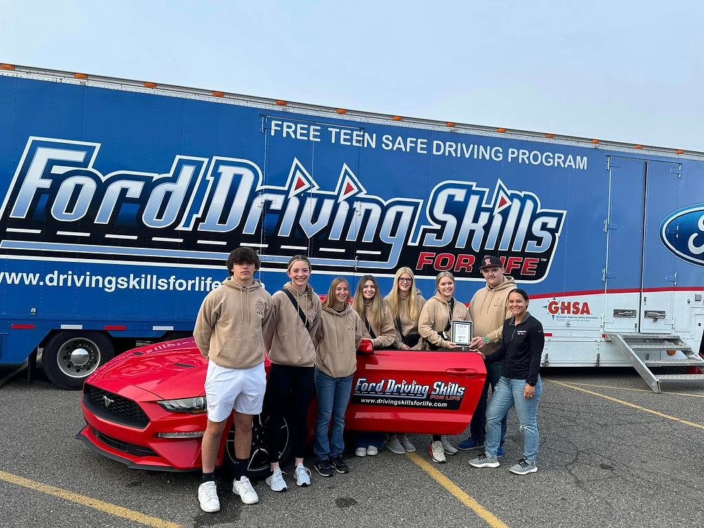 Hillman Students Receive 4th Place in the Strive For A Safer Drive Campaign