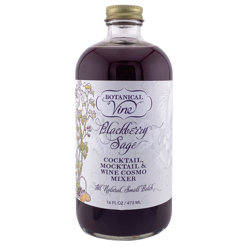 Blackberry Sage - Cocktail Mocktail & Wine Cosmo Mixer | Botanical Vine