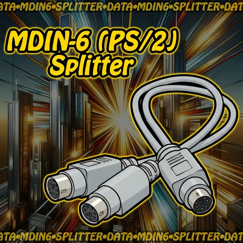 MDIN-6 Splitter (PS/2) | Endless Cables