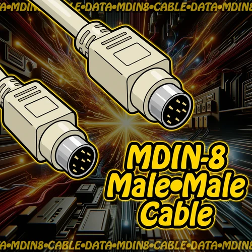 MDIN-8 Cable • Male → Male | Endless Cables